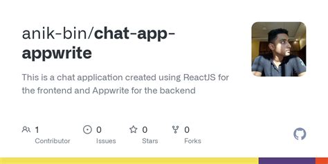 Github Anik Binchat App Appwrite