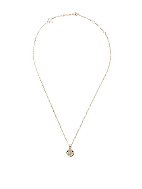 Chopard 18kt Yellow Gold Happy Diamonds Icons Pendant Modesens