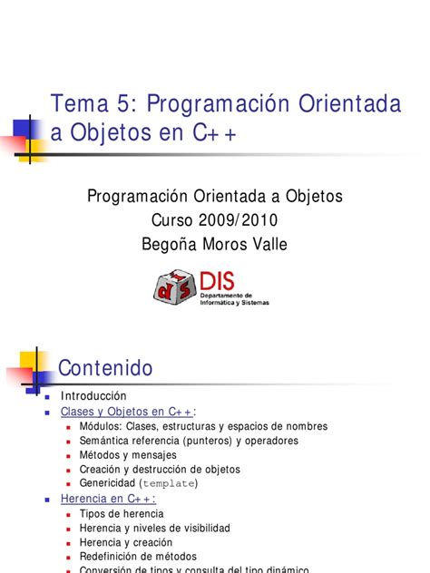 Programacion Orientada A Objetos En C