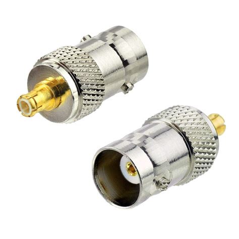 RF Coaxial Coax Adapter BNC Female To MCX Male Connector Amazon Com Au Electronics