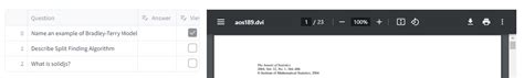 Integrating A Questionnaire Dataframe With Pdf Viewer In Streamlit Using Streamlit Streamlit