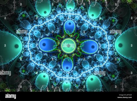 Fractals Beautiful Fractal Shapes Stock Photo Alamy