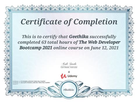 Geethika Thota On Linkedin An Amazing Learning Experience With Udemy It Was So Challenging And