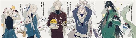 Dan Heng Blade Jingliu Dan Heng Jing Yuan And 3 More Honkai And 1 More Drawn By