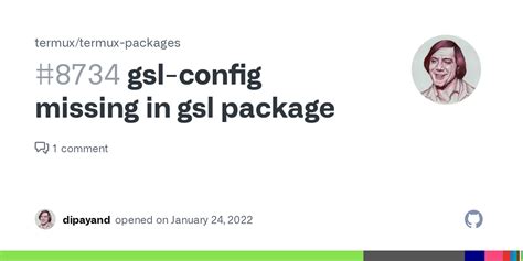 Gsl Config Missing In Gsl Package · Issue 8734 · Termuxtermux Packages · Github