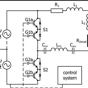 Basic Electrical Schemes Of SLMxC Single Leg Matrix Converter With LC Download Scientific