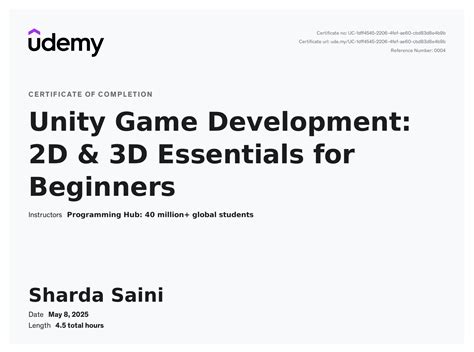 course on unity game development 2d and 3d essentials for beginners