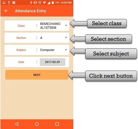 Attendance App School Attendance Management App Zeroerp