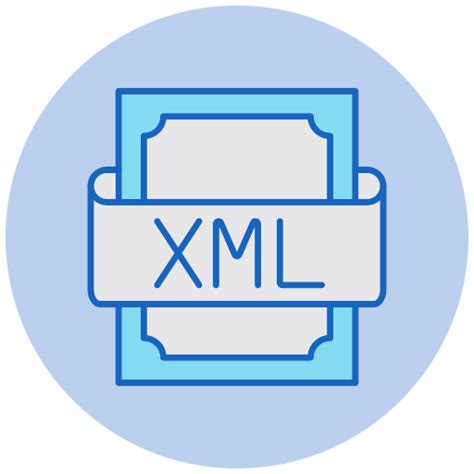Xml Generic Color Lineal Color Icon Xml Generic Color Lineal Color Icon