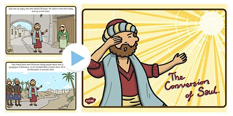 The Conversion Of Paul Powerpoint Twinkl