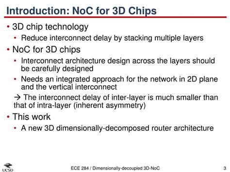 Ppt Dimensionally Decomposed Router For 3d Noc Powerpoint Presentation Id1839102
