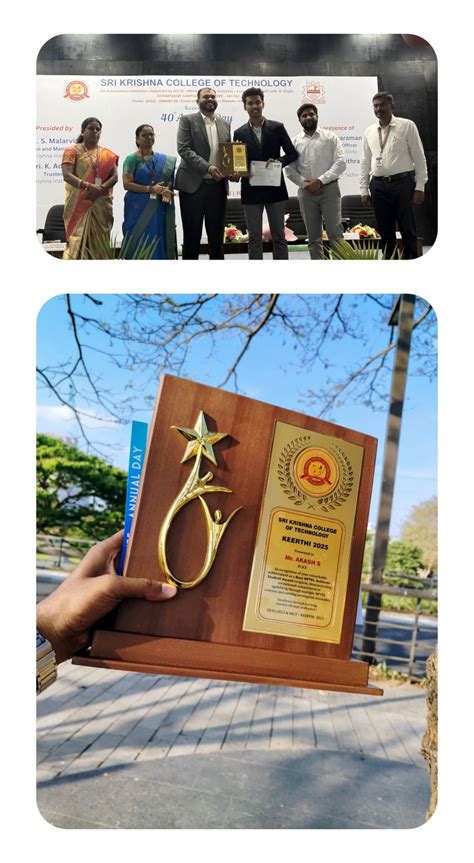 Consistencywins Nptel Achievement Passionforknowledge Prize Topper Akash Sasikumar 34