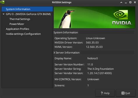 Nvidia Driver Not Recognized By Applications Fedora Discussion