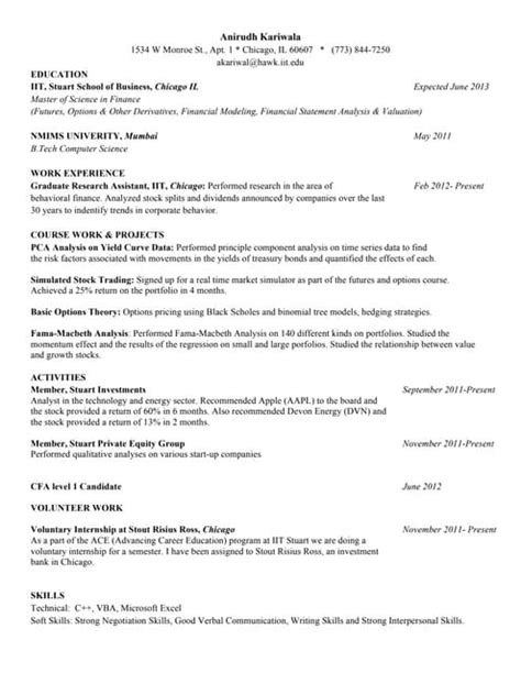 Anirudh Kariwala Resume Pdf