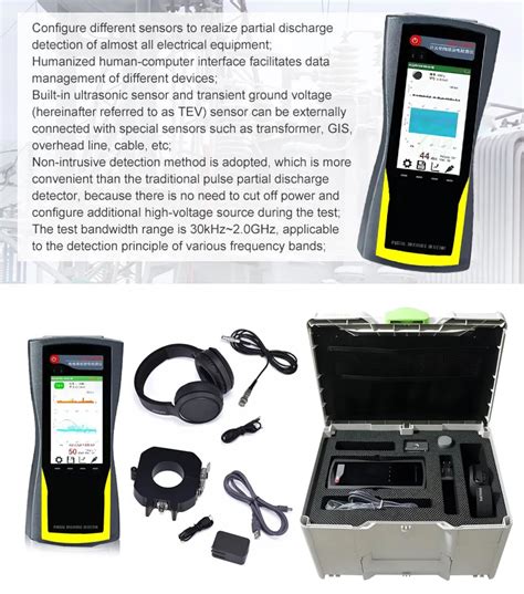 portable partia ldischarge measurement ultrasonic partial discharge