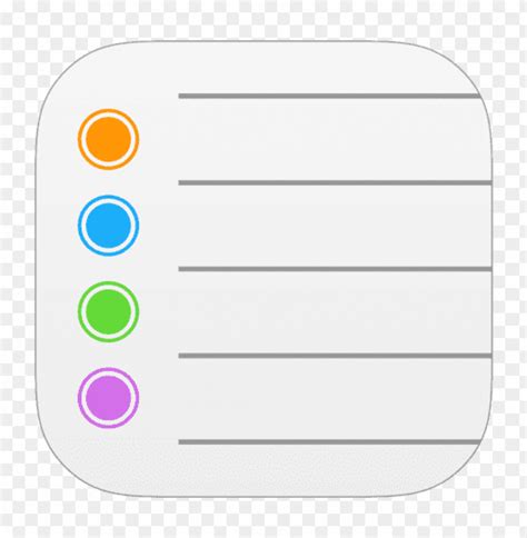 Reminders Icon Ios7