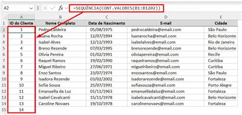 Como Colocar Números Em Ordem Crescente No Excel Ninja Do Excel