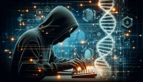 Biometric Cyber Security Image Advanced Data Protection Using Biometrics Premium Ai Generated