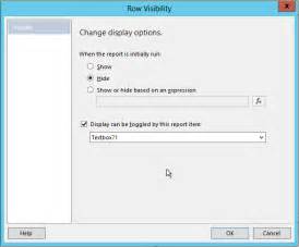 Reporting Services Extendcollapse A Matrix In Ssrs 2008 Stack Overflow