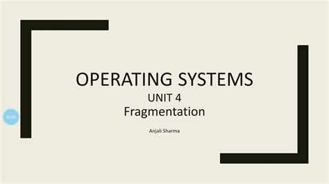Part 6 Fragmentation Compaction Memory Management Os Operating Systems Tutorials
