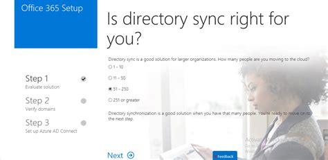 Install And Configure Aad Sync For Office 365 Aerrow