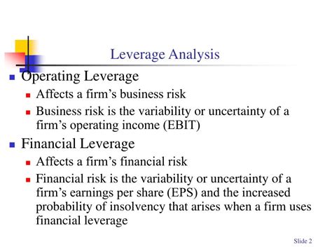 Ppt Leverage Powerpoint Presentation Free Download Id1443836