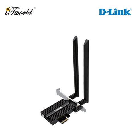 D Link Dwa X562e Ax1800 Pci E Wireless Adapter With Bt 52