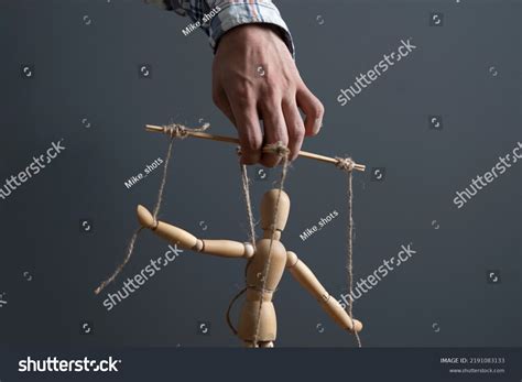 Hand Manipulate Threaded Puppet Marionette Human Stock Photo 2191083133 Shutterstock