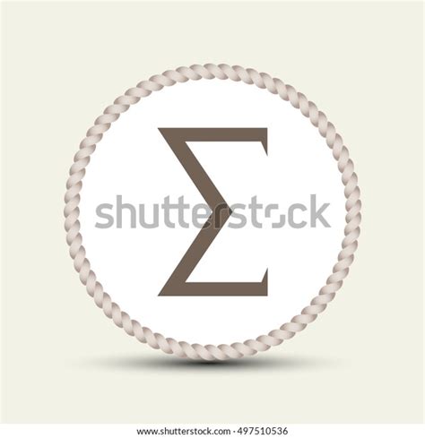 Sum Mathematical Symbol Stock Vector Royalty Free 497510536