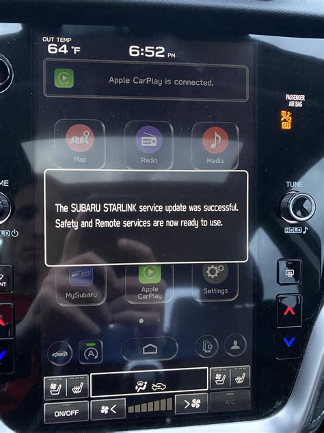 How Do I Get Rid Of The Subaru Starlink Serice Update Was Successful Message Every Time I