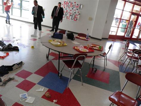 Newton School Shooting Crime Scene