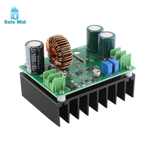 600W DC DC 10 60V ถง12 80V Step Up ตวจายไฟแผงวงจรไฟฟา Boost Converter Lazada co th