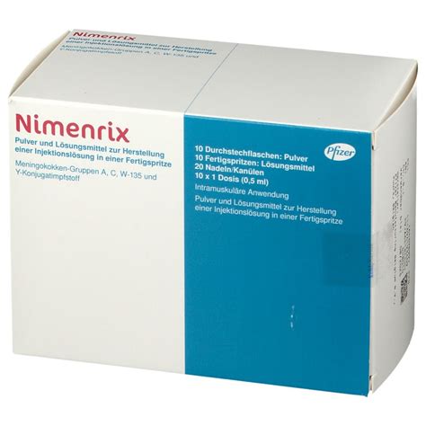 Nimenrix 10 St Mit Dem E Rezept Kaufen Shop Apotheke