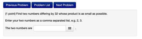 solved previous problem problem list next problem 1 point