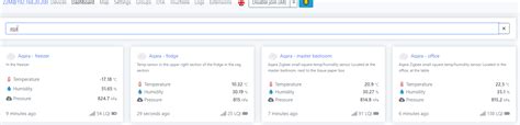 Zigbee Devices MQTT Sensor In Devices And Dashboard Unable To Control Configuration