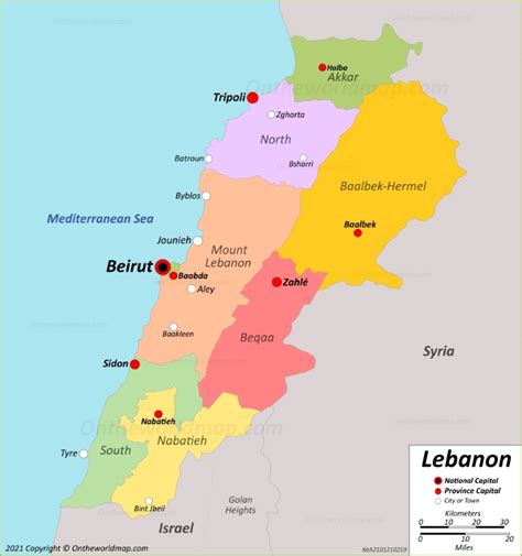 Map Of Lebanon Images Photos Mungfali