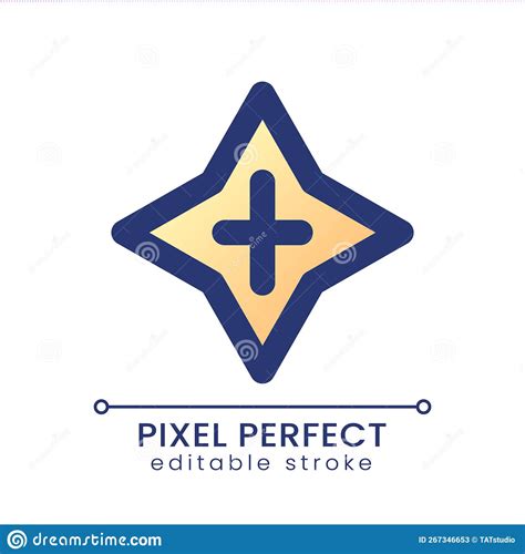 Blink Transition Pixel Perfect Gradient Fill Ui Icon Stock Vector