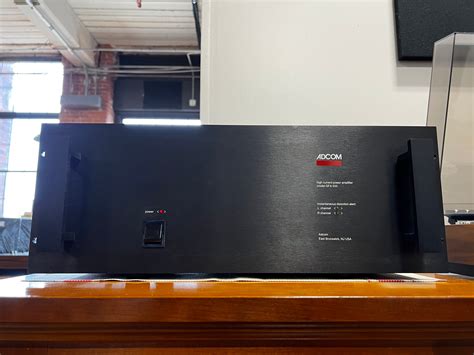 Adcom Gfa 555 Power Amplifier Pure Power Sold Holt Hill Audio