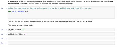 Solved A Palindromic Number Is A Number That Reades The Same