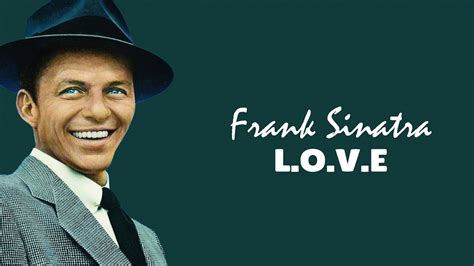 L O V E Frank Sinatra 4k Lyric Video Youtube