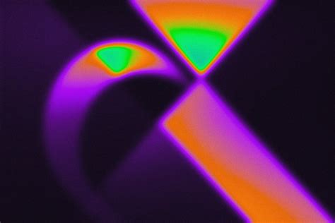 Abstract Iridescent Geometric Backgrounds