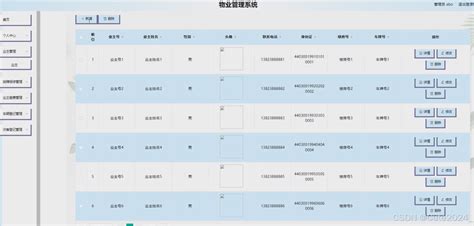 Springboot计算机毕业设计物业管理系统n50qo（程序源码数据库调试部署开发环境） Csdn博客