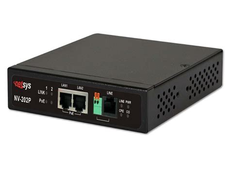 Ethernet Over Vdsl2 Extender With Poe Snappernet