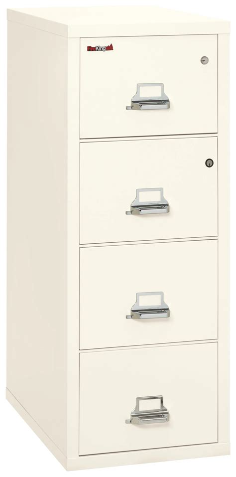 Tan 4 Drawer Fireproof File Cabinet With Hidden Safe Safe In A File