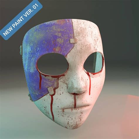 Sally Face Cosplay Mask 3d Planet Props