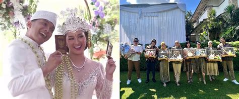 Dihias Langsung Pemeran Genta Buana Intip 9 Potret Seserahan Rei