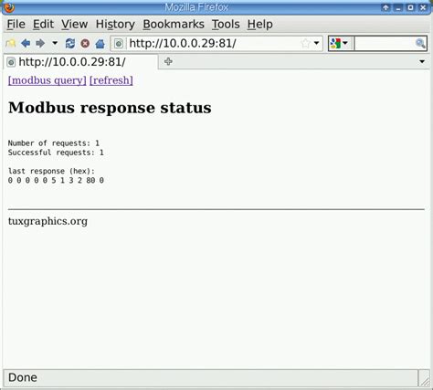 Tuxgraphics Org Interfacing A Modbus TCP System