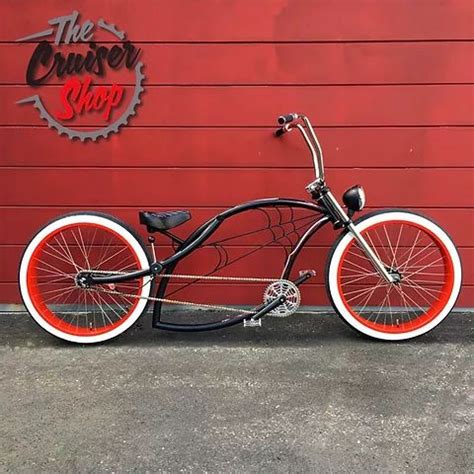 The Bikes Built By The Cruiser Shop Custom Electric Bike Beach Cruiser Custom Beach Cruiser