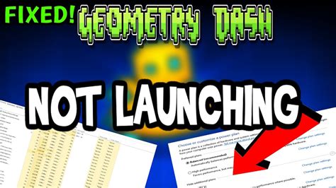 How To Fix Geometry Dash Not Launching 100fix Youtube
