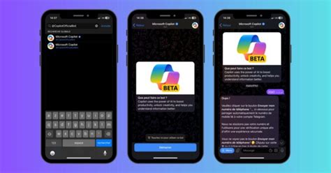 Comment Utiliser Microsoft Copilot Sur Telegram
